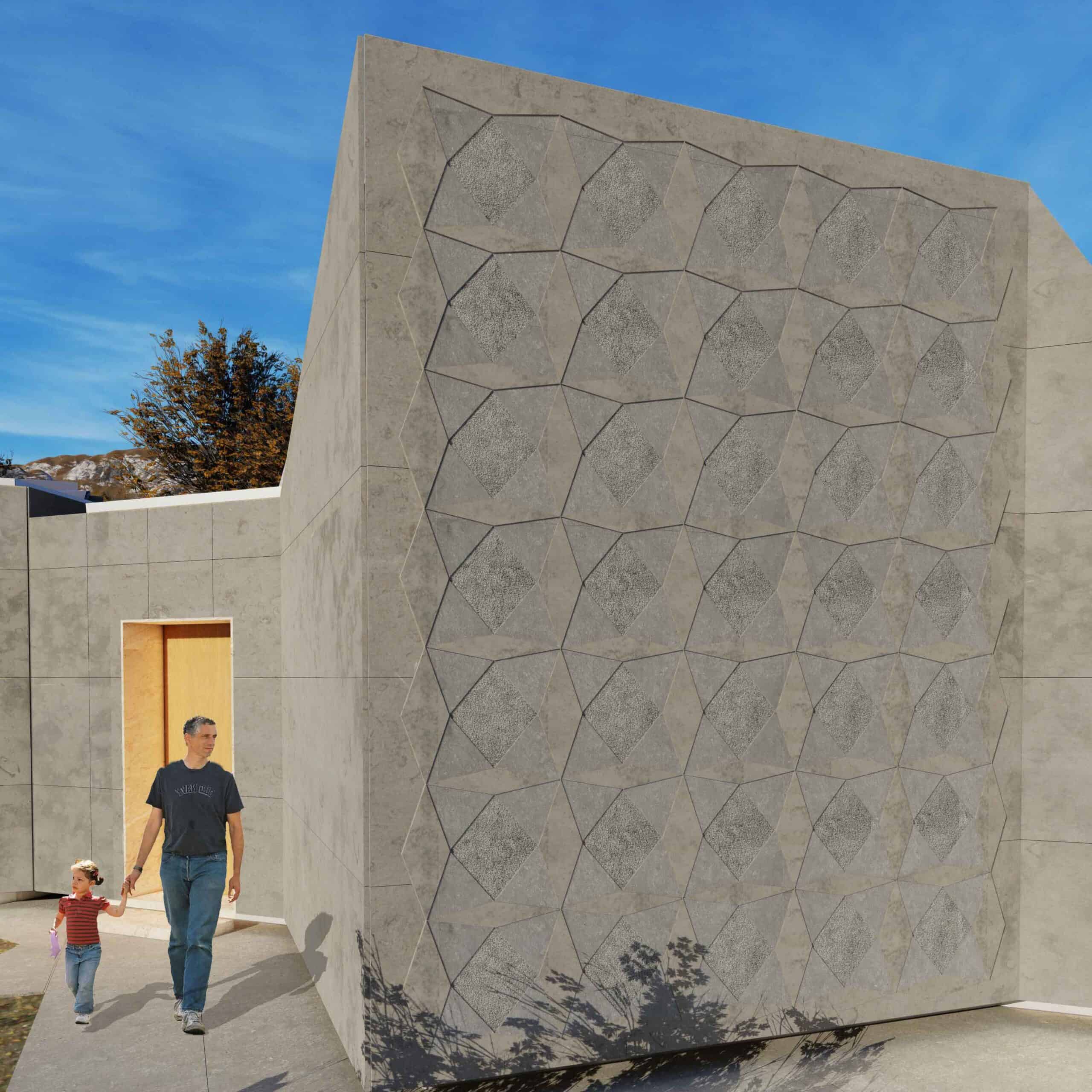 Exterior Cladding | Triangular Finishes - Natstone